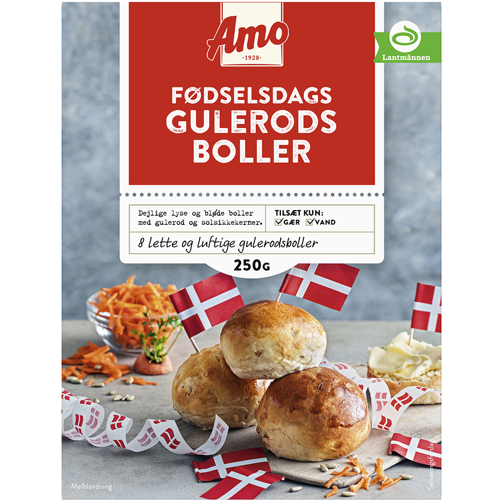 Gulerodsboller | Lantmännen Cerealia Danmark